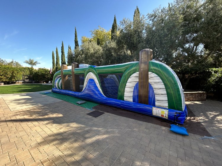 38ft Treasure Island Obstacle Course - The Bounce Hub Mesa AZ